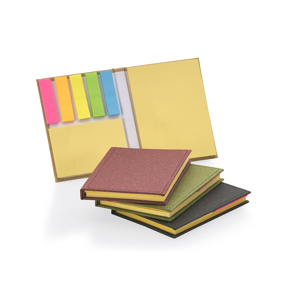 Mini caderno capa dura com 50 folhas - L2 Brindes personalizados